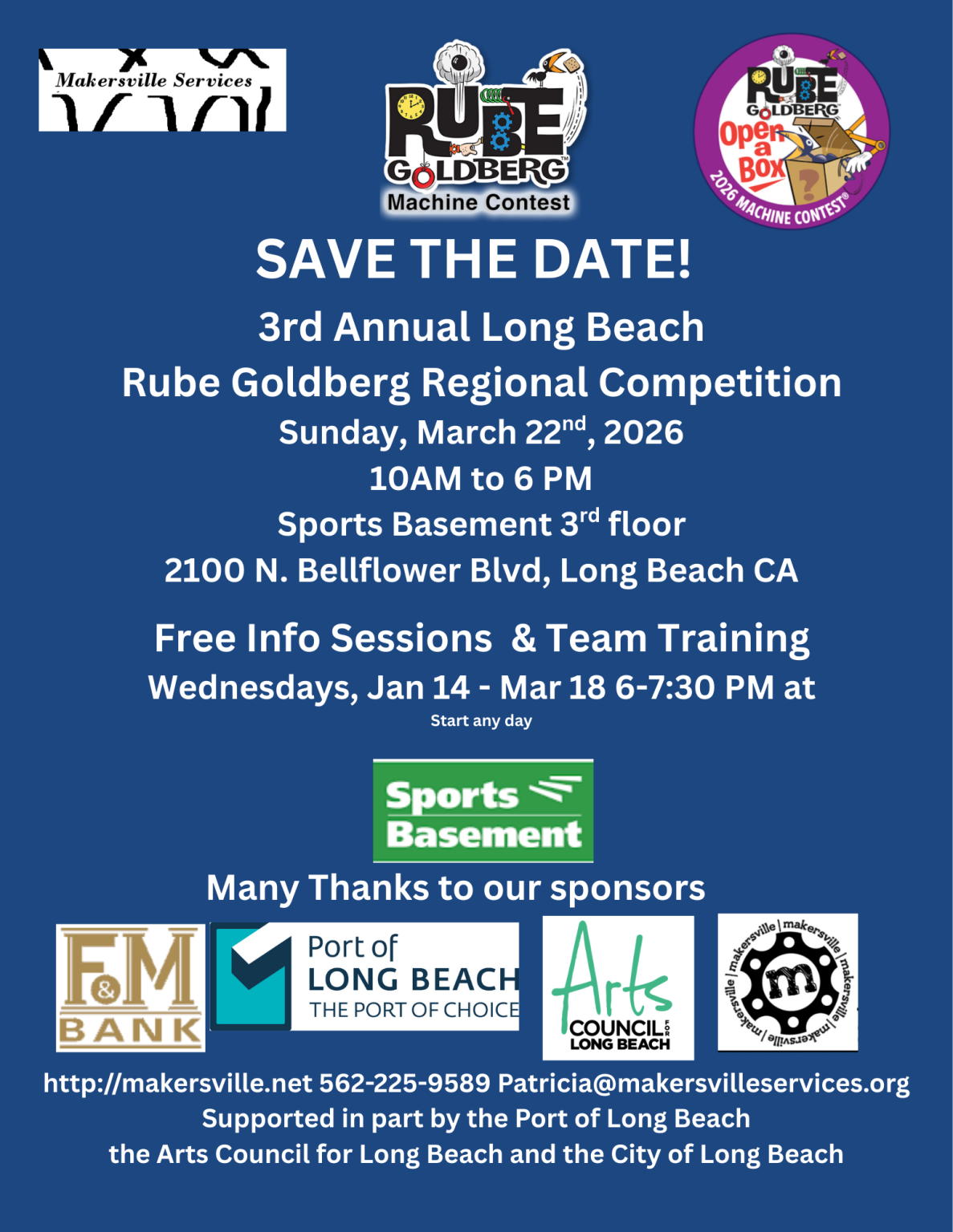 Rube Goldberg Training and Competition – Makersville Services